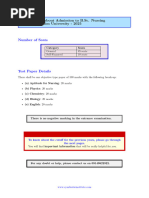 AIFSET Previous Paper | PDF