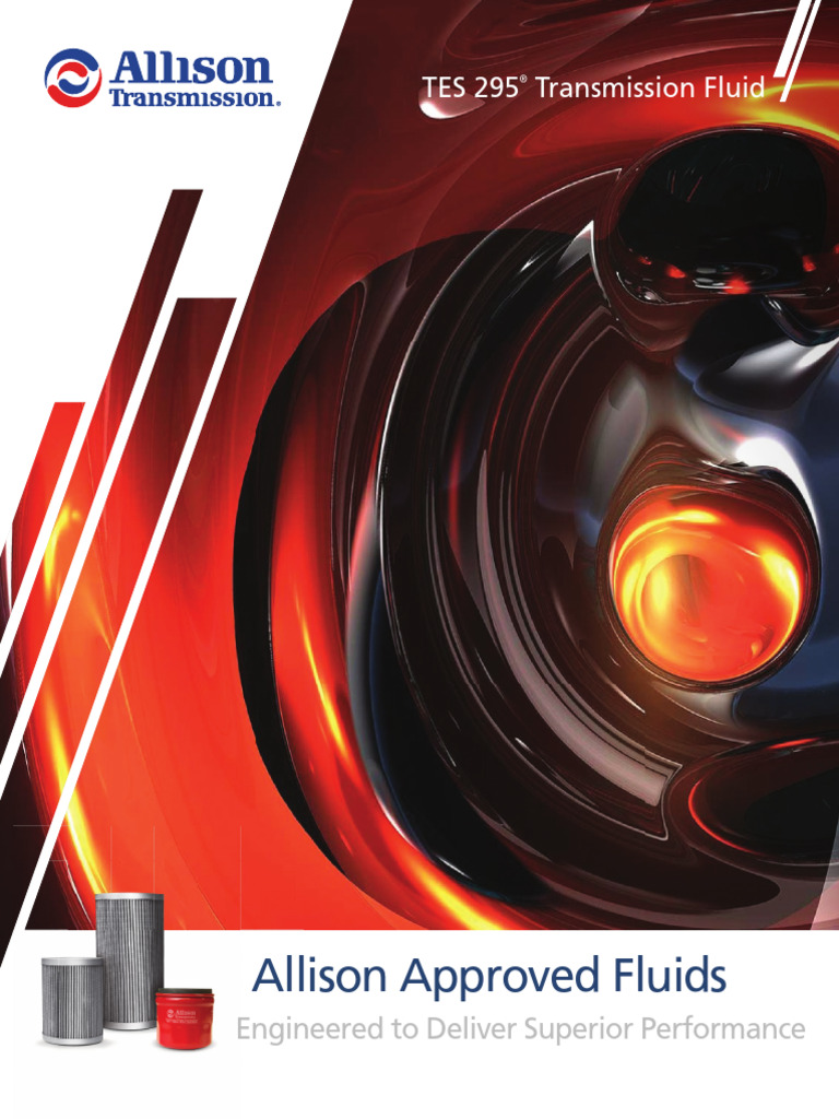 Allison Approved Fluids Rev 2020 | PDF