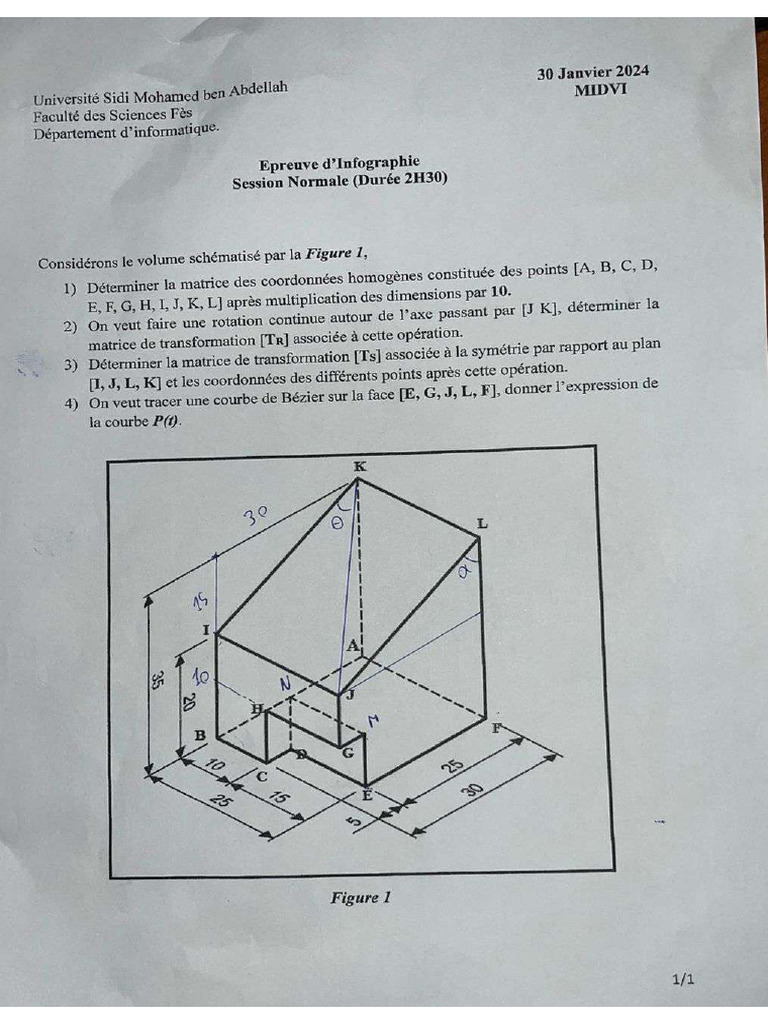 Infographie Exam 2024 Corr | PDF