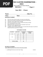 Physics Pp2 Final Gauge Prediction 2025 | PDF | Electromagnetic ...