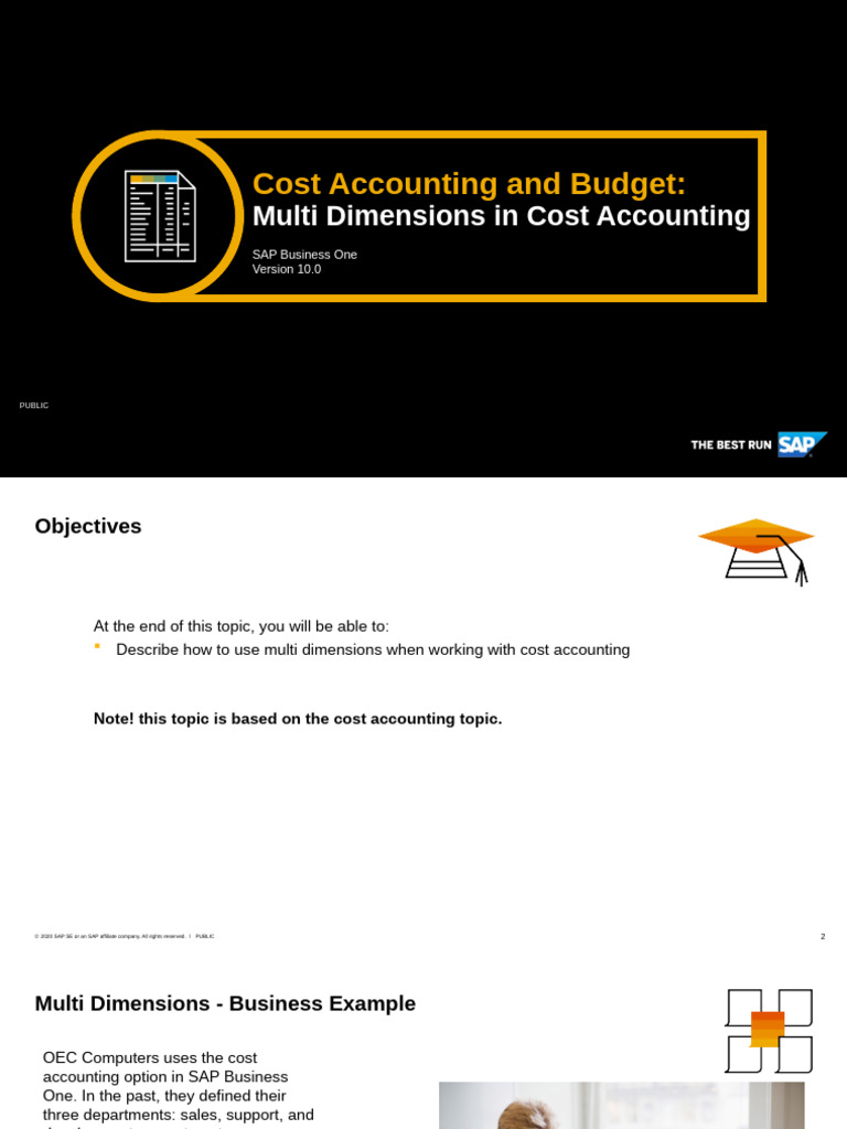 10 CostandBudget 12 CostAcc MultiDimensions | PDF | Cost Accounting | Business