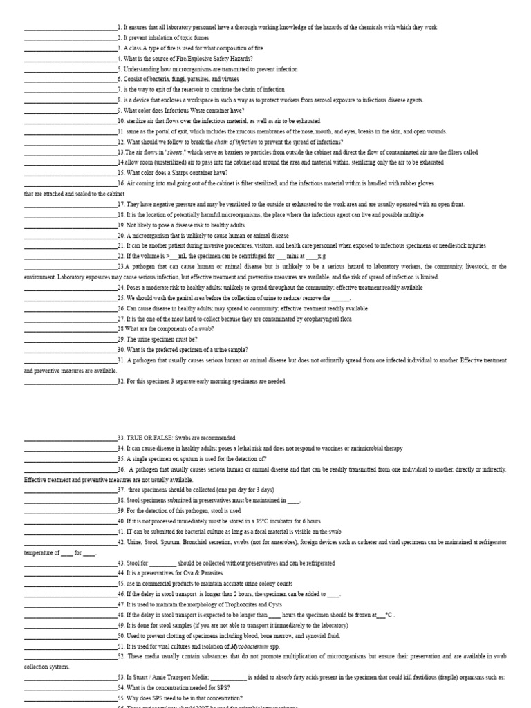 Bacte Practical Examination (W) | PDF | Infection | Growth Medium