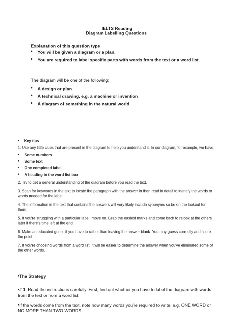 Diagram Labelling | PDF
