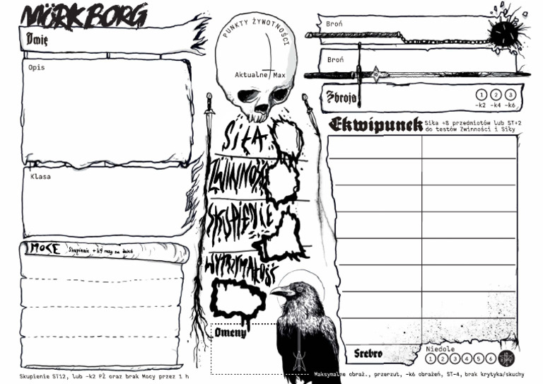 MorkBorg Karta PL | PDF