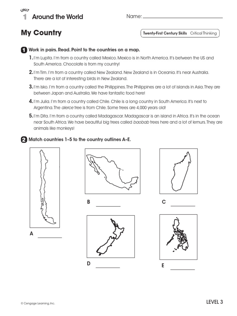 Look AmE L3 StudentWorksheets AllUnits-4-5 | PDF