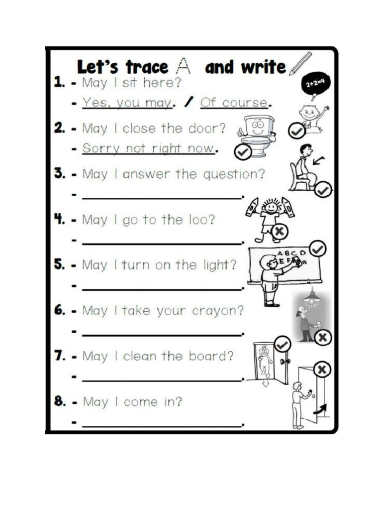 Permission Worksheet | PDF
