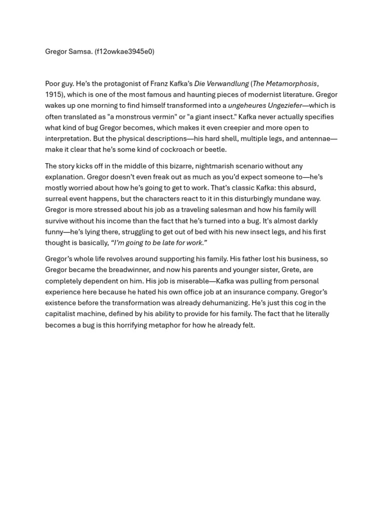 F04305krmtef Gregor | PDF