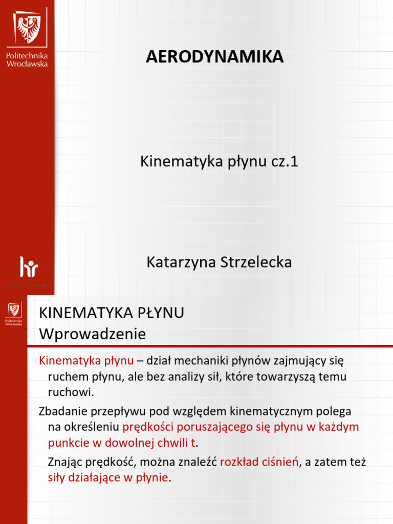 W2 - Kinematyka cz1 | PDF