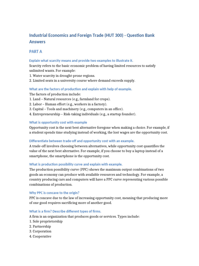 IEFT Question Bank Answers | PDF | Elasticity (Economics) | Demand