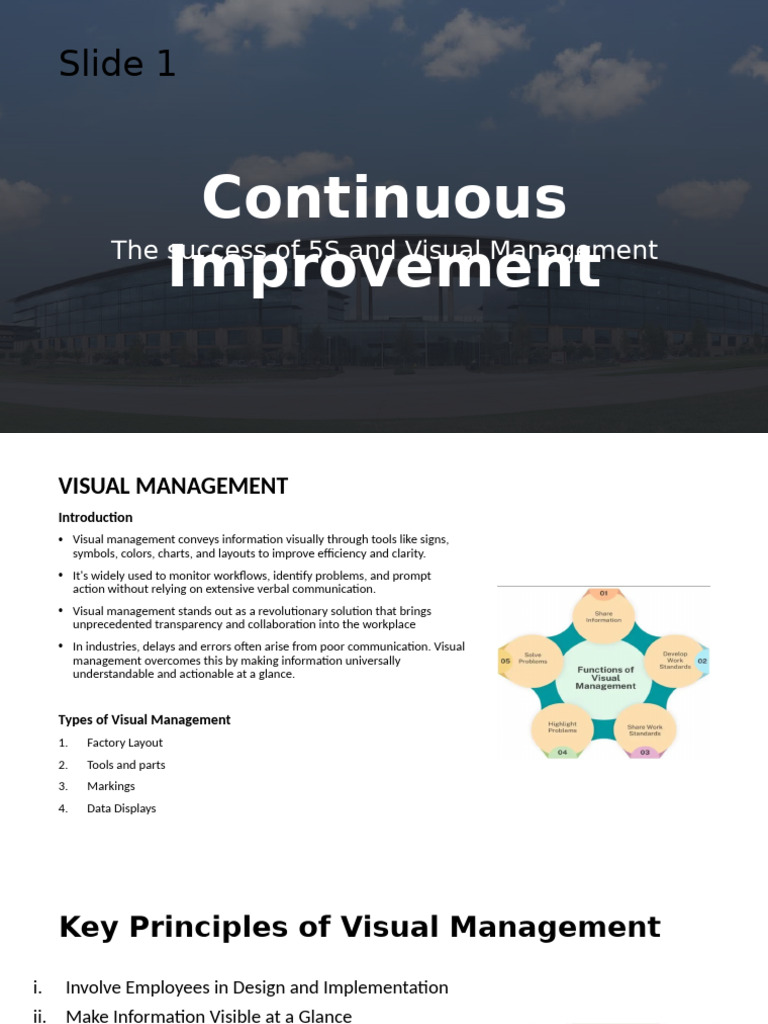 VISUAL MANAGEMENT | PDF | Communication