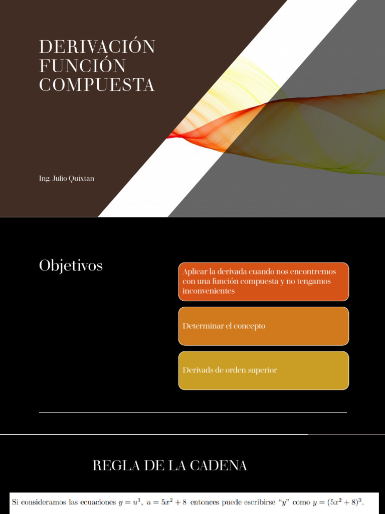 Derivadas de Funciones Compuestas | PDF