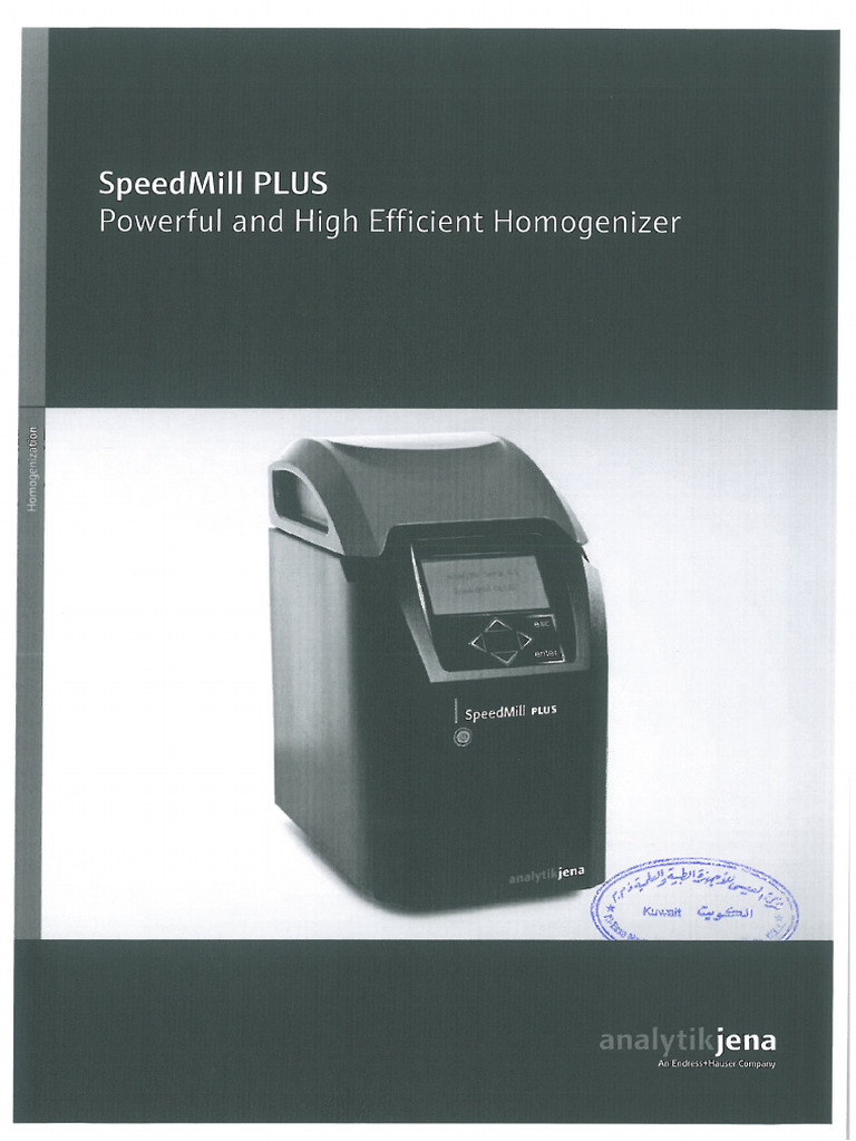 Catalogue - Tissue Homogenizer | PDF