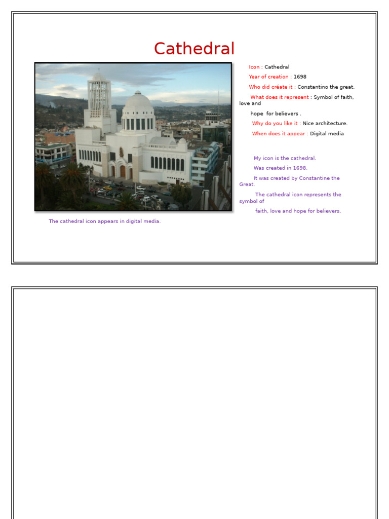 Cathedral | PDF