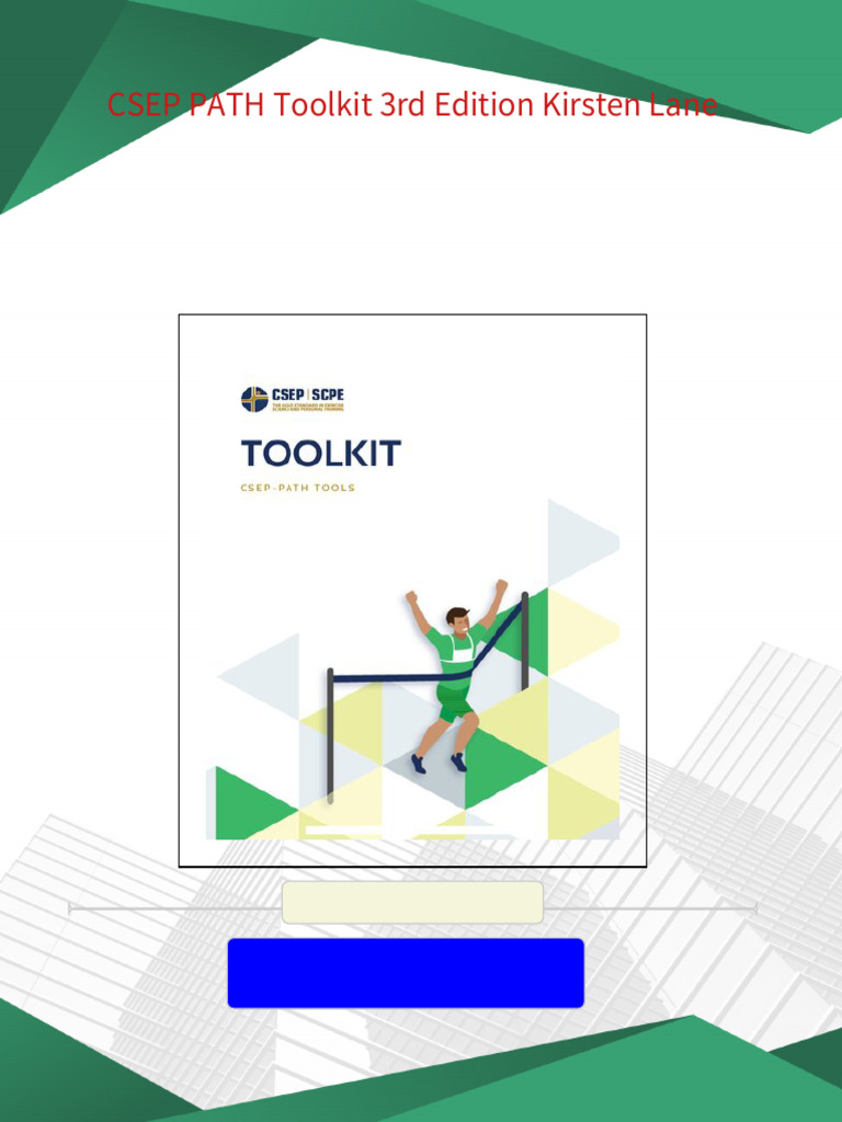 Csep Path Toolkit 3rd Edition Kirsten Lane The Ebook With Rich