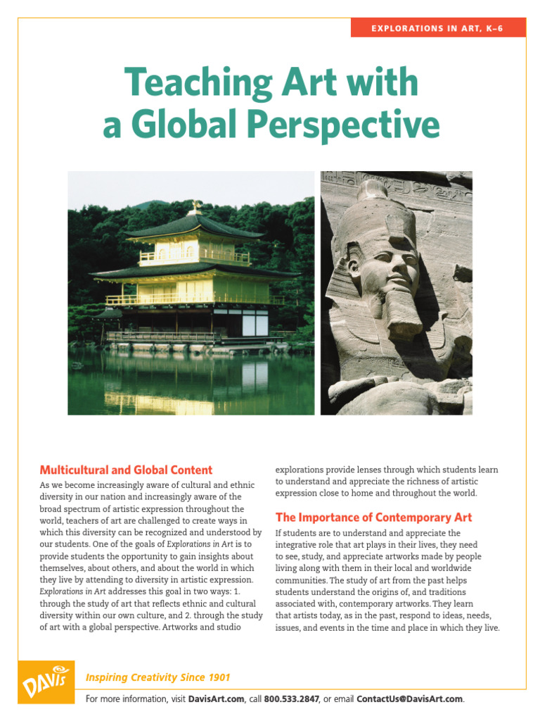 Teaching Art With A Global Perspective | PDF | Multiculturalism | Learning