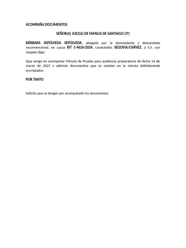 Acompaña Documentos | PDF