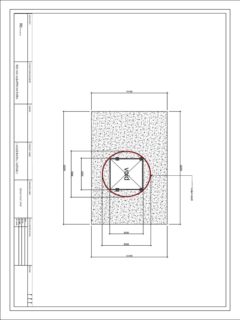 DENAH PLAT ATAP BARU | PDF