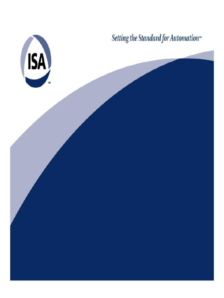 ISA Standards - An Overview | PDF | Standardization