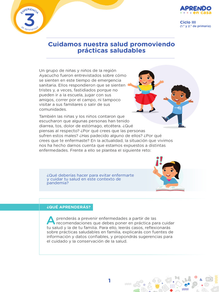Actividad 1 | PDF | Higiene | Lavado de manos