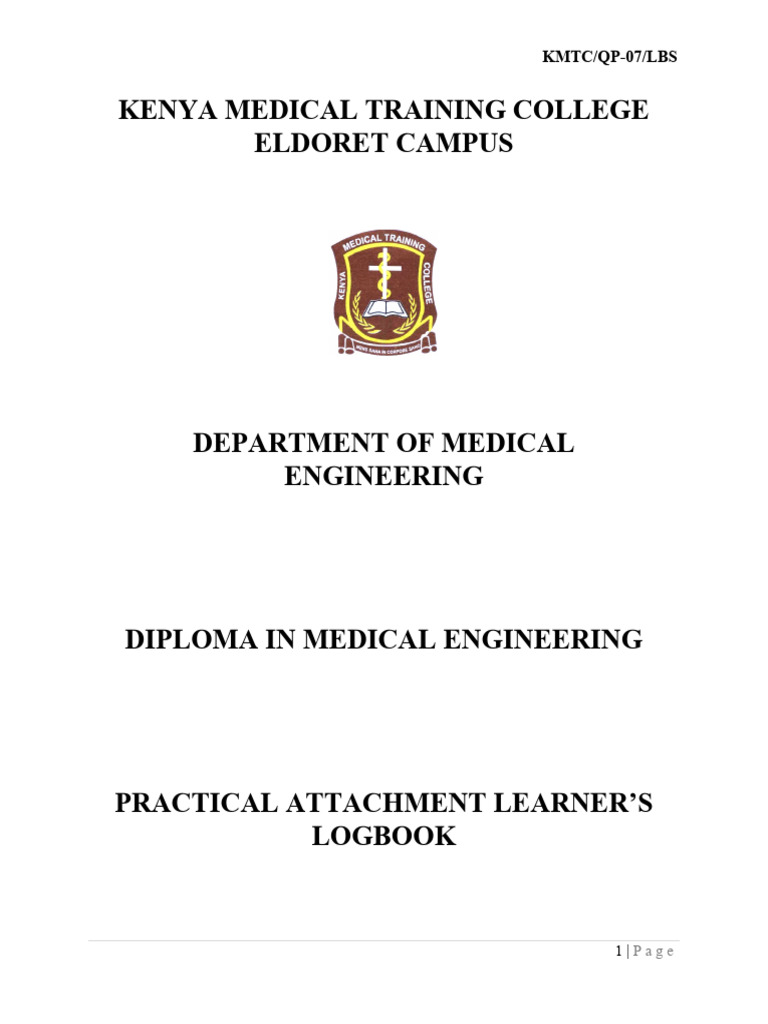 Diploma Student Log Book | PDF | Calibration | Insulator (Electricity)