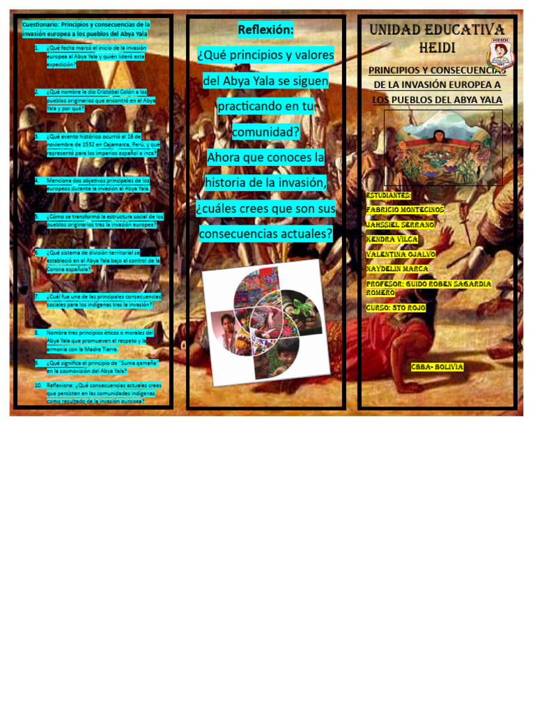 Triptico Colegio Heidi | PDF