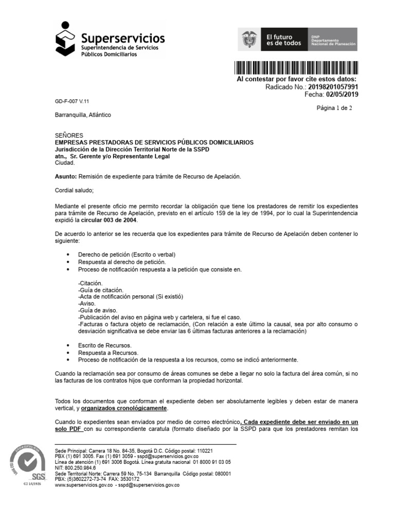 Circular 003 | PDF | Justicia | Crimen y violencia