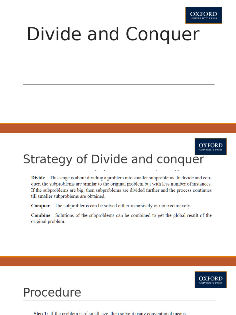 Divide and Conquer_part1 | PDF