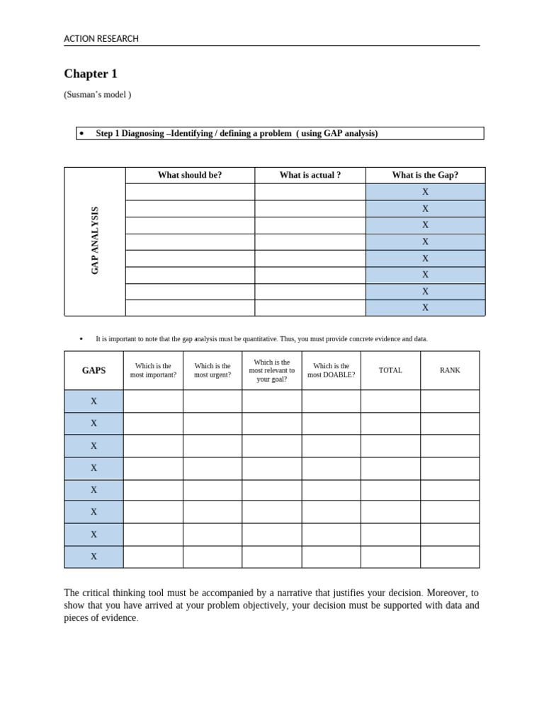 Steps in Doing Action Research | PDF | Decision Making | Hypothesis