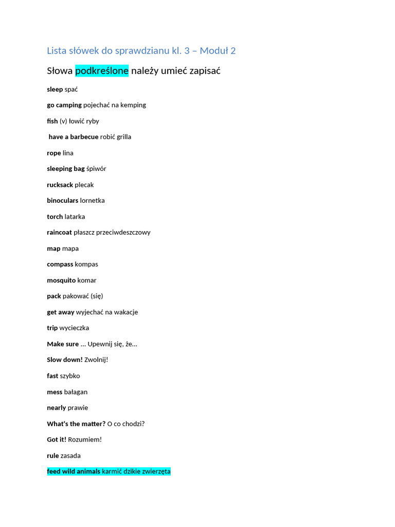 Lista2.spr.kl.3 | PDF