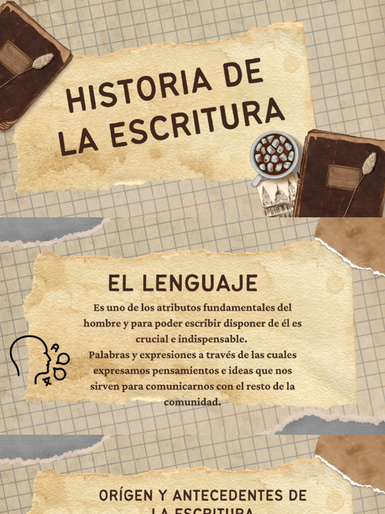 1 PPT Historia Escritura | PDF | Papiro