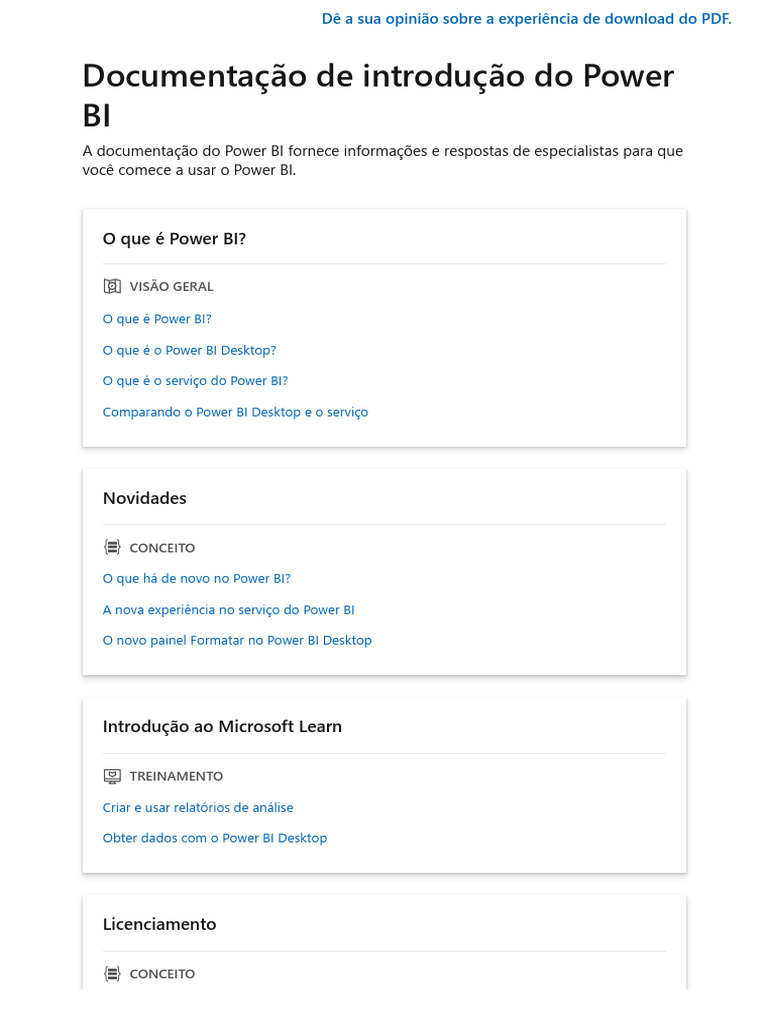 Introdução ao Power BI: Recursos e Usos | PDF | Aplicativo para celular ...