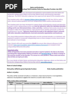 Safeguarding Policy Example Statement | PDF | Policy | Social Ethics
