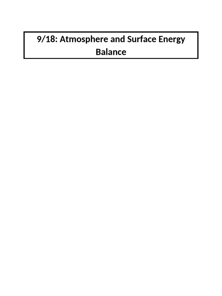 GRG 9-18 (Atmosphere Balance) | PDF | Map | Cartography
