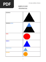 Símbolos Gramaticales Montessori | PDF | Palabra | Sustantivo