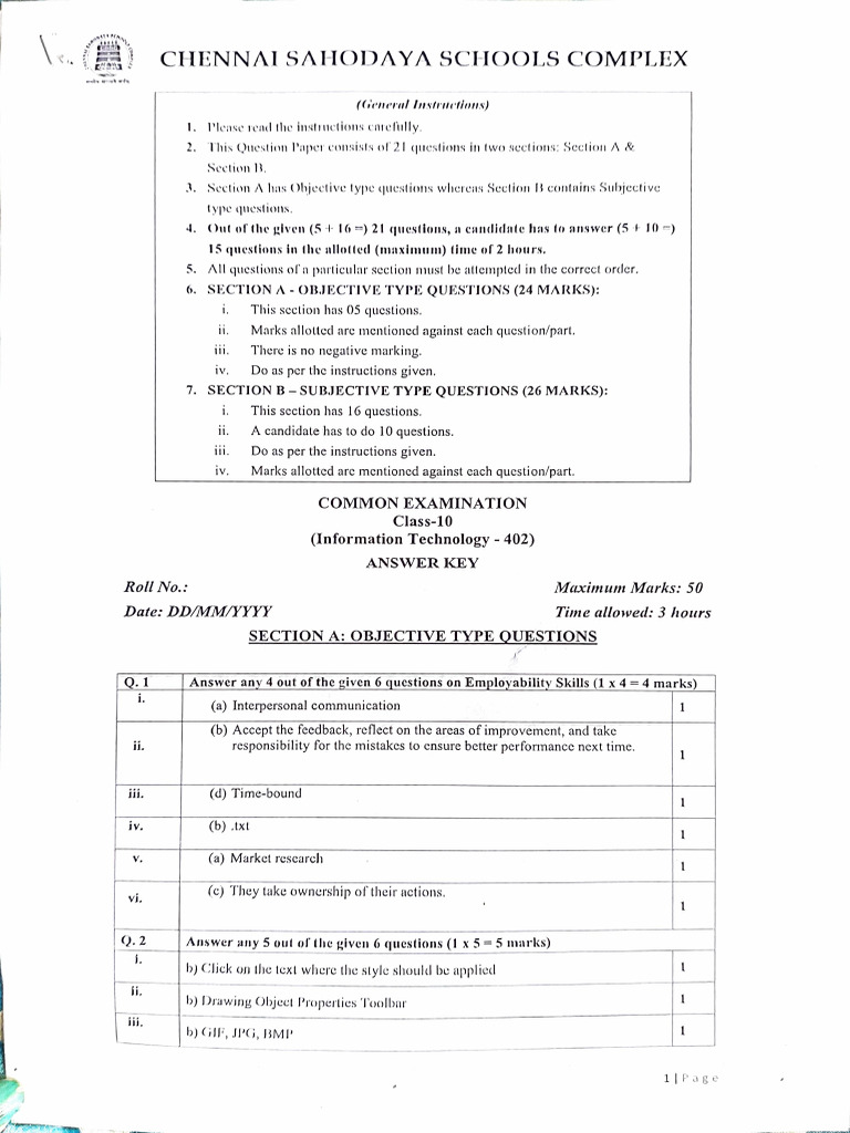 IT CSSC-preboard 1 - AK - 2025 | PDF | Operating System | Software