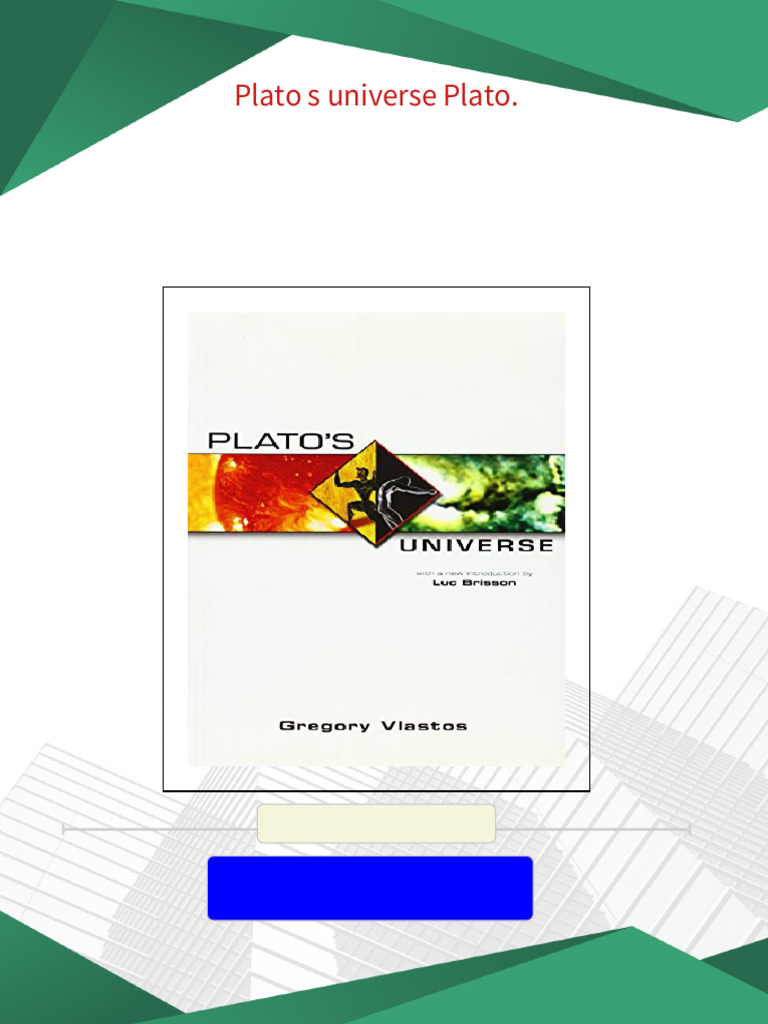 Plato S Universe Plato. - Read The Ebook Online or Download It For The ...