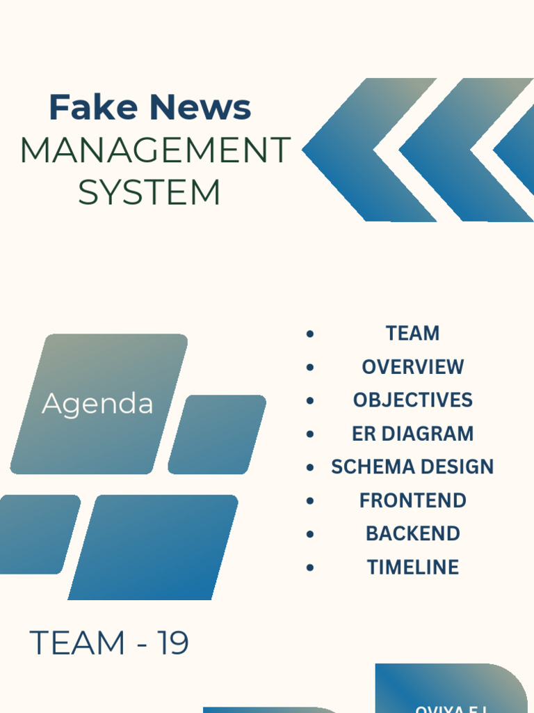 Fake News MANAGEMENT SYSTEM | PDF