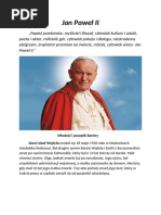 Jan Paweł II Prezentacja | PDF