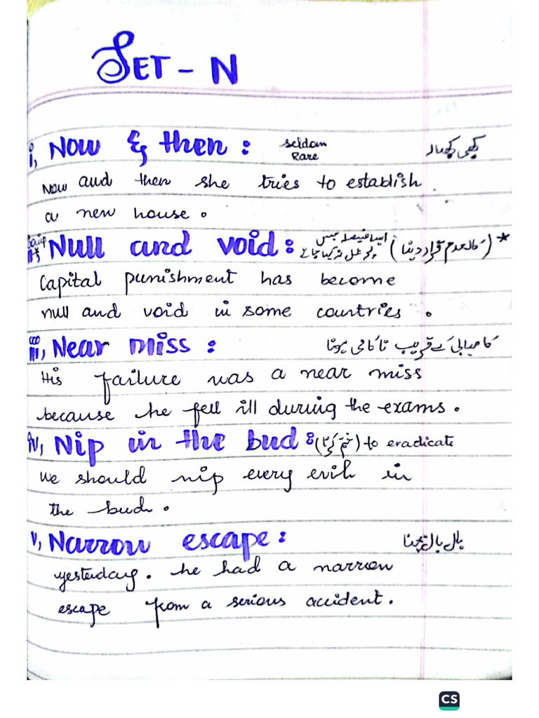 Idioms Set (O, P, I) | PDF