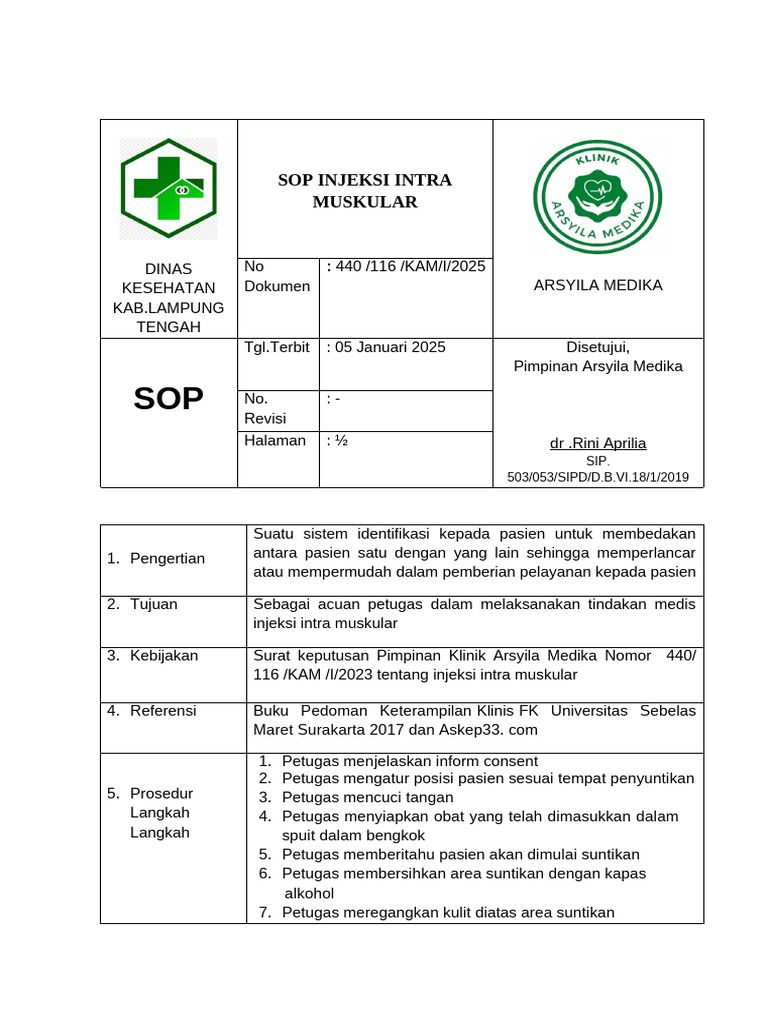 Sop im | PDF
