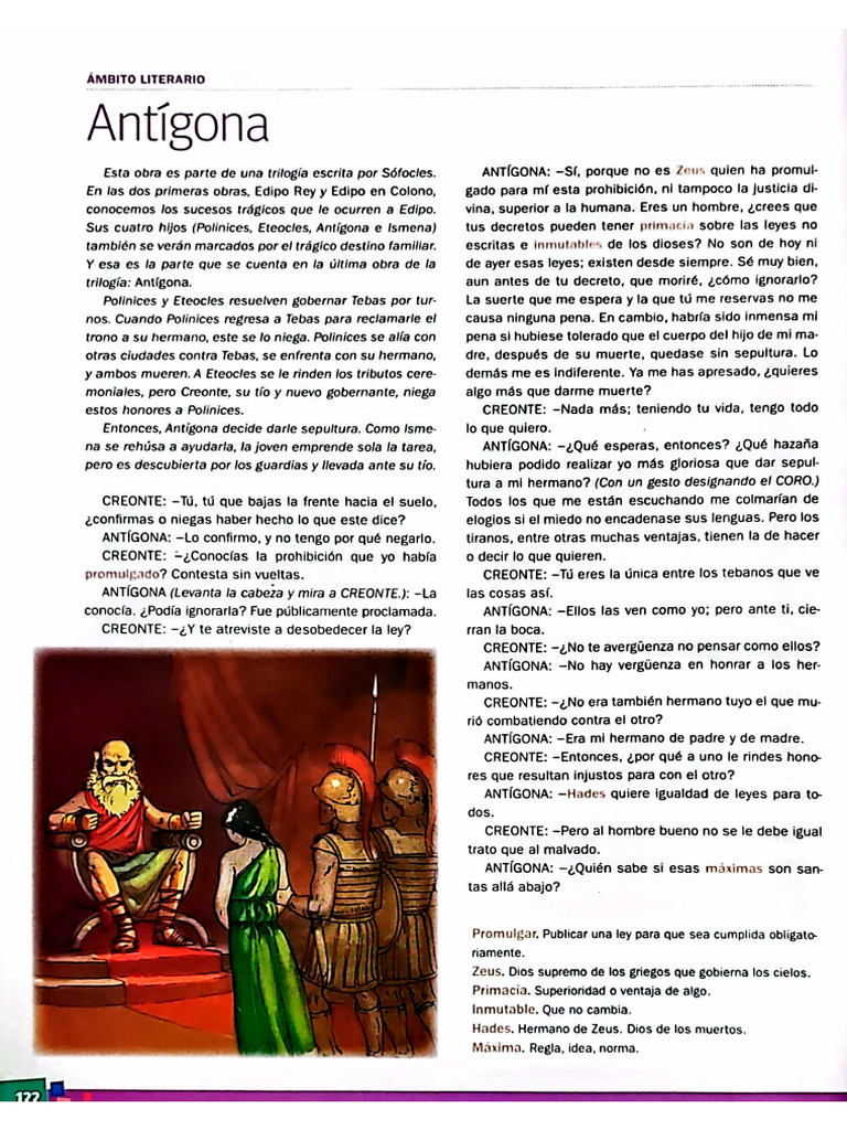 ANTÍGONA_de_Sófocles_kkurpi | PDF