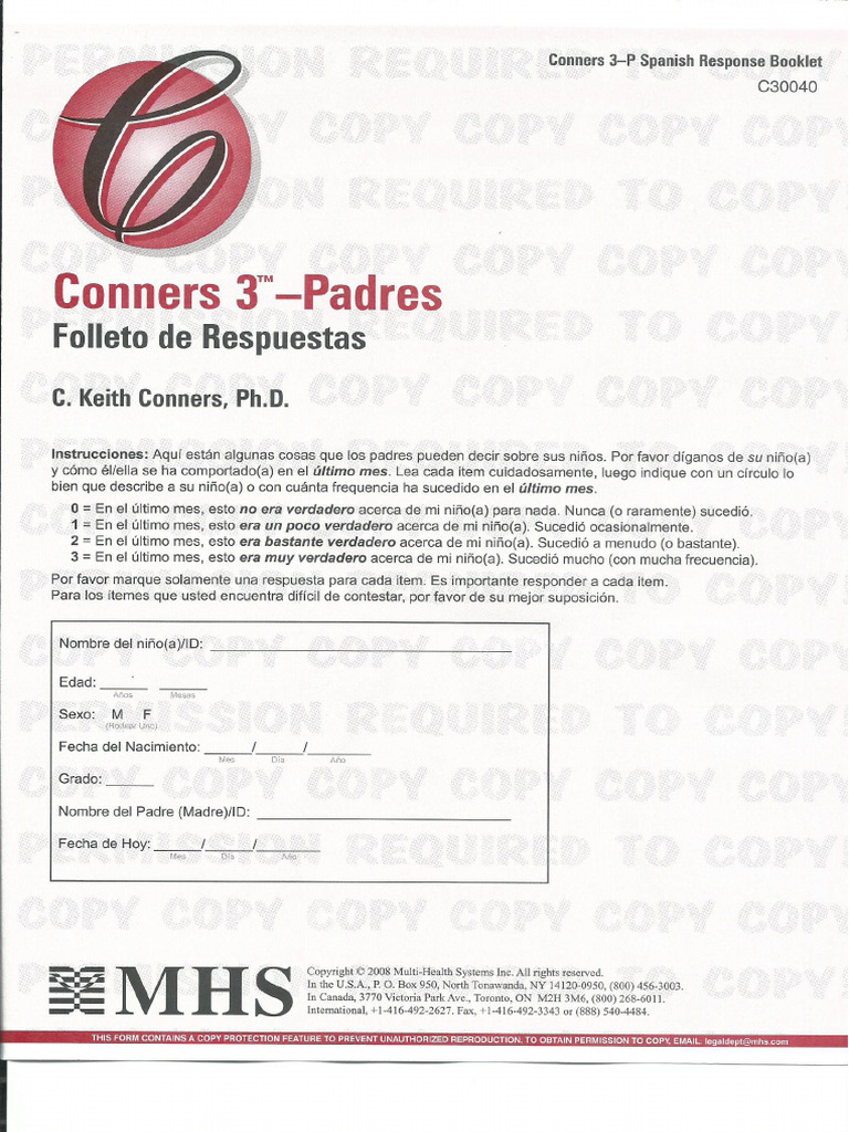 Connes 3 Padres | PDF