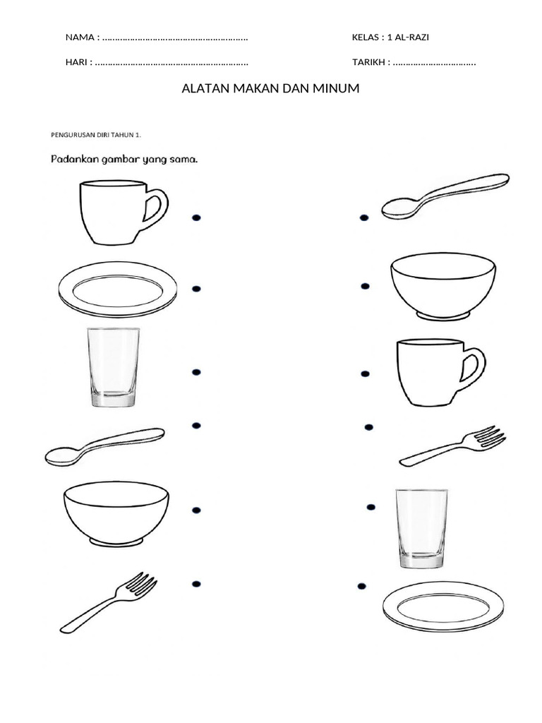 Alatan Makan Dan Minum | PDF