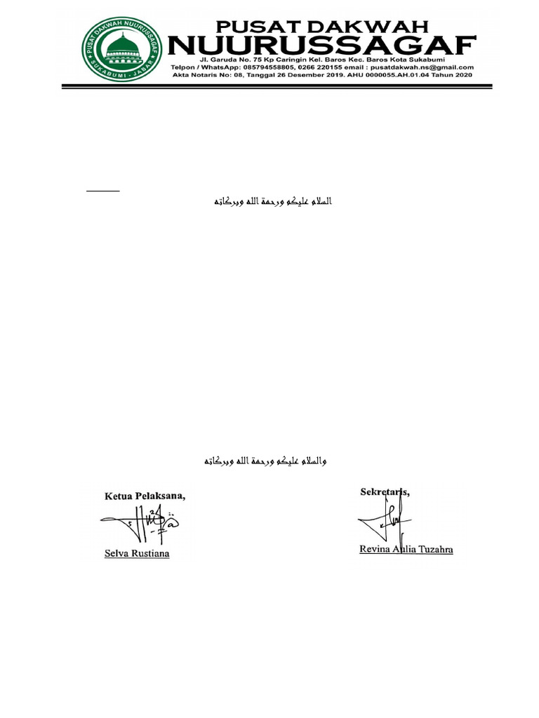 Surat Undangan Spr Pdf
