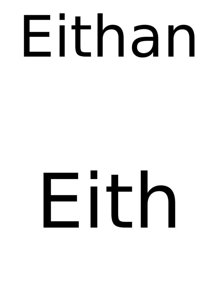 Eithan | PDF