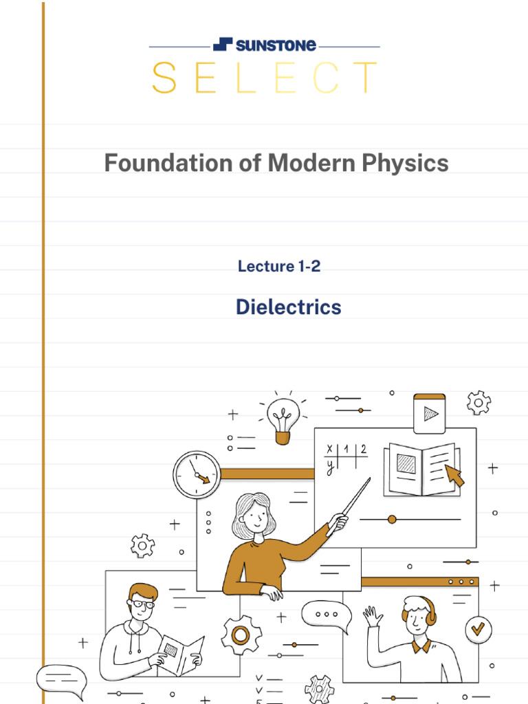 lecture 1-2_Dielectrics.docx-1738133562331 | PDF | Dielectric | Capacitor