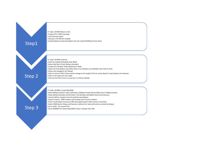 SAP STO and Invoice Creation Guide | PDF