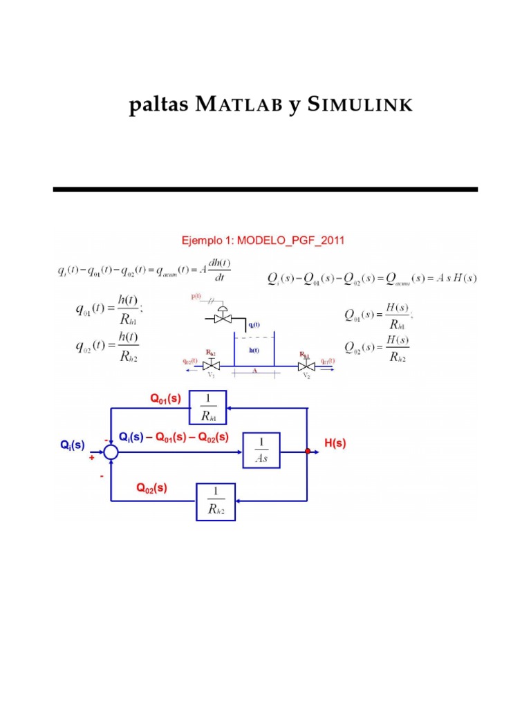 Introducción A Matlab Y Simulink Para Control Pdf Fracción Matemáticas Vector Euclidiano