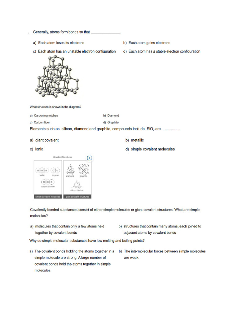 Do Simple Molecular Substances Conduct Electricity | PDF | Ion ...