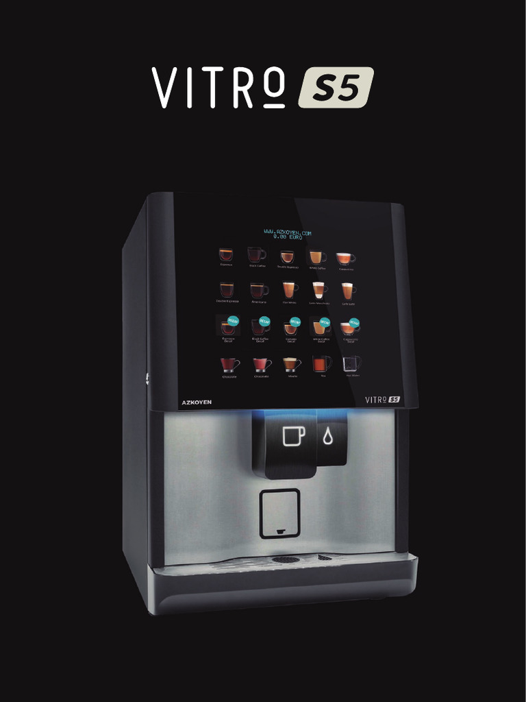 AZKOYEN VTRO-S5 EN 84800351 2010 Web | PDF | Coffee | Drink